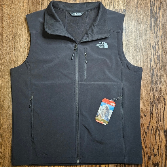 The North Face | Jackets & Coats | Nwt North Face Black Vest Mens Large ...